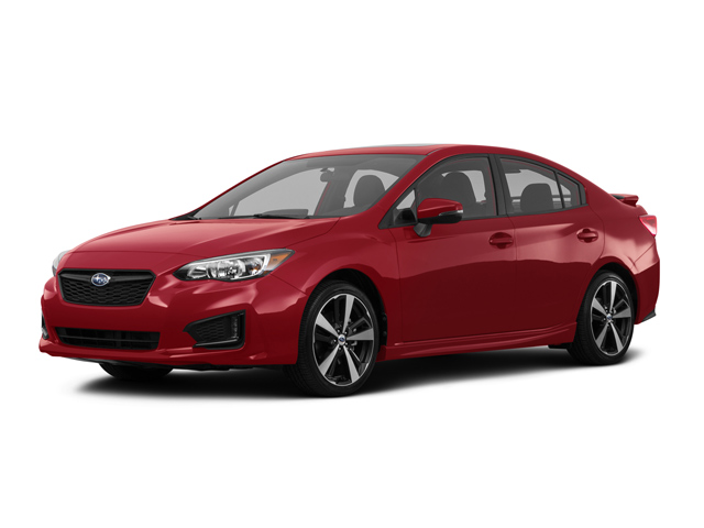 2022 Subaru Impreza Sedan Red