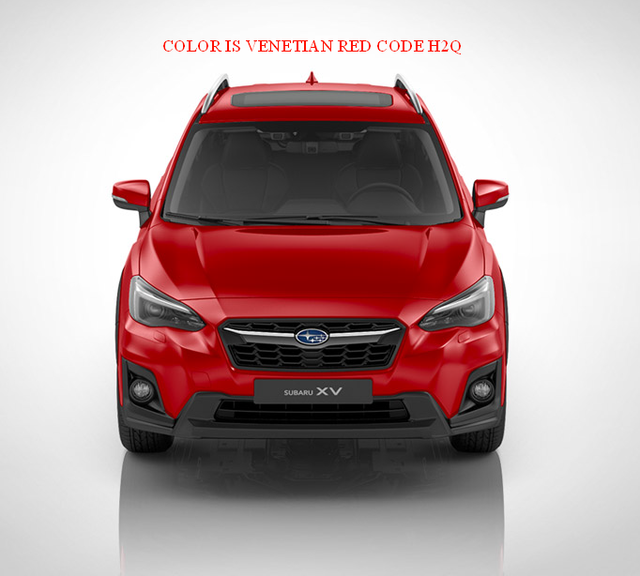 2017-2021 Subaru Body Side Molding Kit Colored / Venetian Red Pearl ...