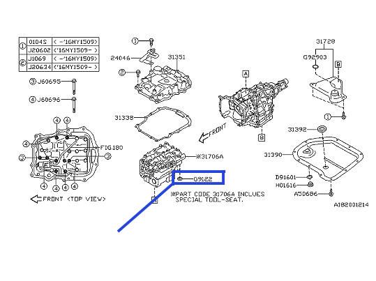O Ring 12.3 X 2.4 G9122 806912200 | Subaru Parts For You