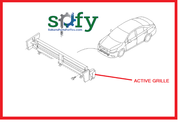 2018-2020 Subaru Crosstrek Active Grille Ay 2.0V Car 52811FL160 ...
