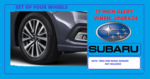 Wheel Sets | Subaru Parts For You
