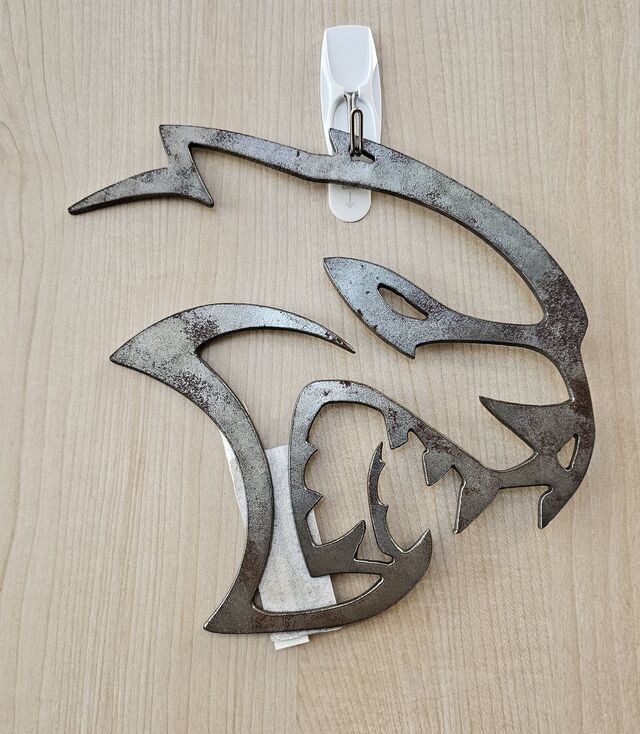 12AC0062 - Laser Cut Steel Hellcat Logo | Mopar Superstore