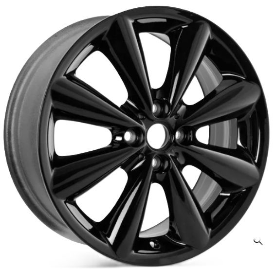 36-11-6-791-931 - Wheel, Alloy MINI Conical Wheel 7x17 Gloss Black ...