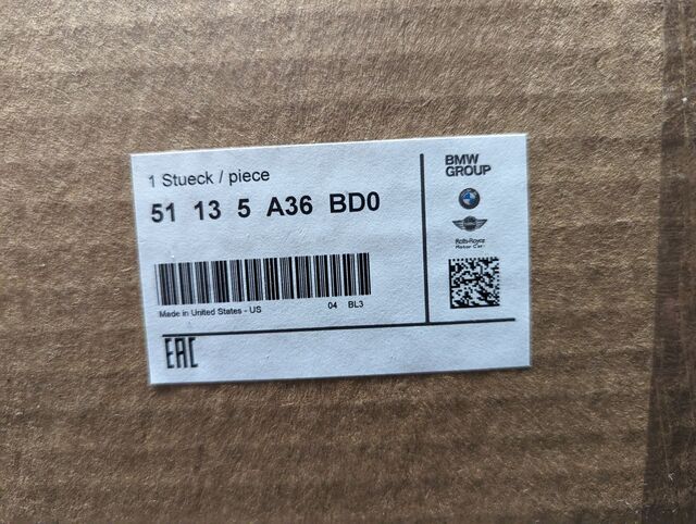 51-13-5-A36-BD0 - 2022-2024 BMW - Upper Grille | BMWPartsHub