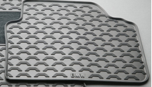 51-47-2-336-599 - 2001-2011 BMW - Rubber Floor Mats With Carpeted Heel ...