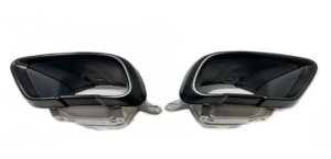 2022-2024 BMW X7 M Tailpipe Trim Set B58 Motor Inline Turbo Six 3.0L L6 ...