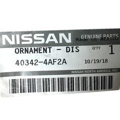 40342-4AF2A-x4 - OEM NEW Wheel Center Cap Set of 4 Black Sentra ...
