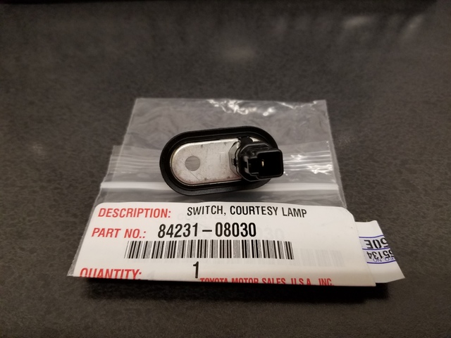 84231-60020 Genuine Toyota Switch Assembly, Courtesy Lamp