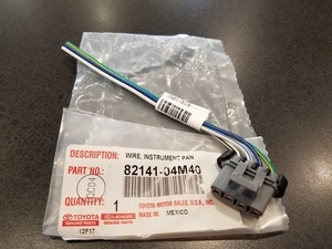 Wire Instrument Pan 82141-04M40 | Toyota Express Parts