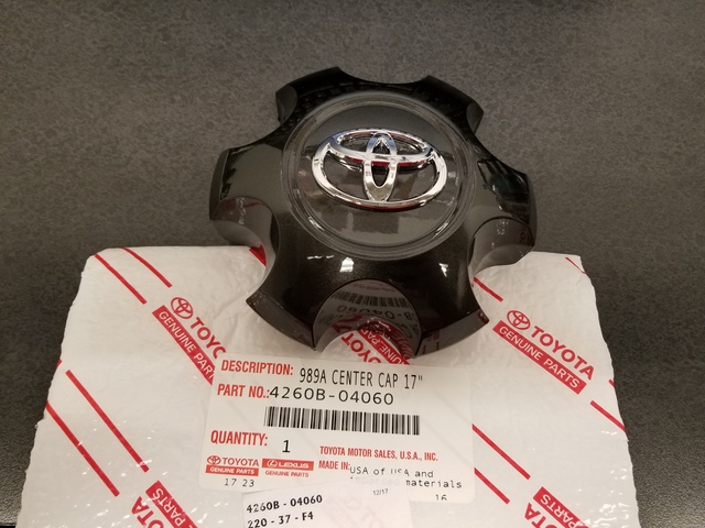 2016-2019 Toyota Tacoma Center Cap 4260B-04060 | Toyota Parts Express