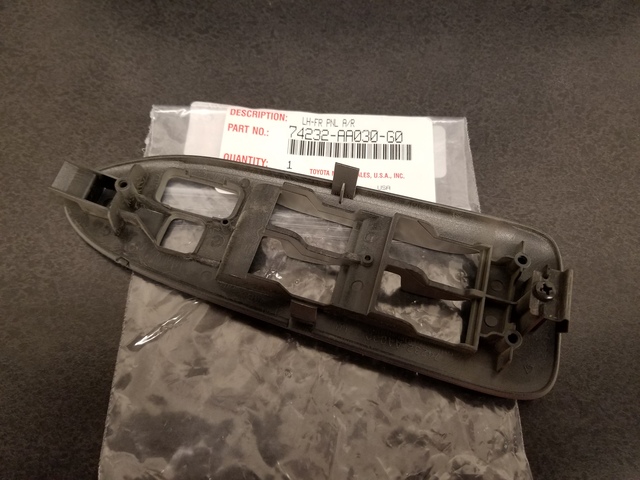 1997-2001 Toyota Camry Switch Bezel 74232-AA030-G0 | Toyota Parts Express