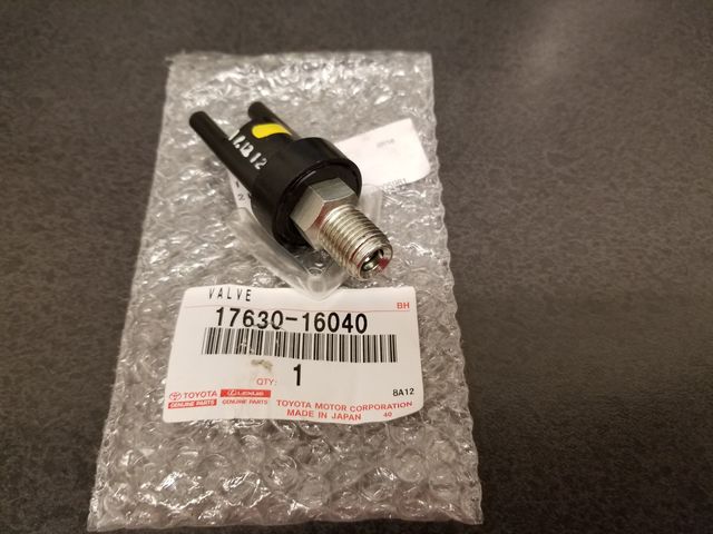 1986-2009 Toyota Valve Assembly, Air Control 17630-16040 | Toyota ...