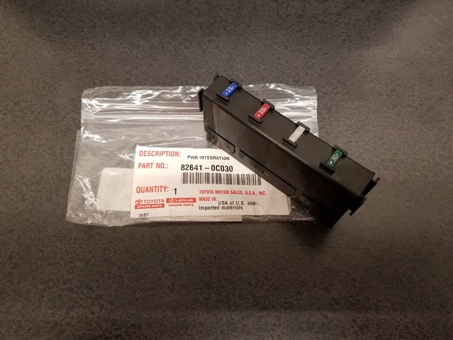 Relay Integration 82641-0C030 | Toyota Parts Express