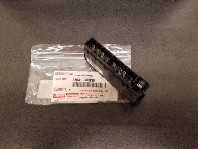 Relay Integration 82641-0C030 | Toyota Parts Express