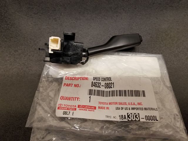 2001-2023 Toyota Cruise Control Switch 84632-08021 | Toyota Parts Express