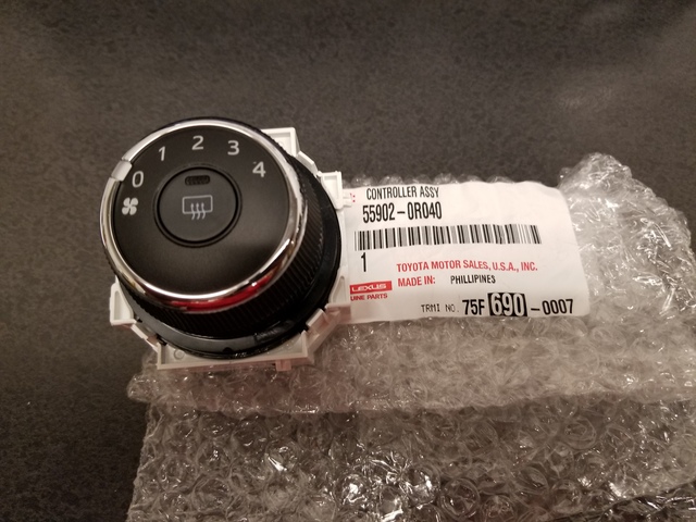 2013-2019 Toyota HVAC Blower Control Switch 55902-0R041 | Toyota Parts ...