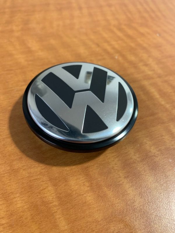 2003-2022 Volkswagen Alloy Wheel Center Cap - Silver/Black 3B7-601-171 ...