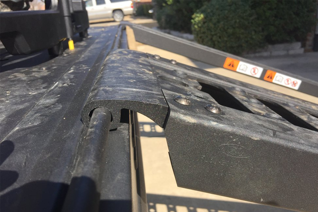 ML3Z-99286F56-B - F150 Bed Ramp - Stowable Loading (2 ramp kit) The ...