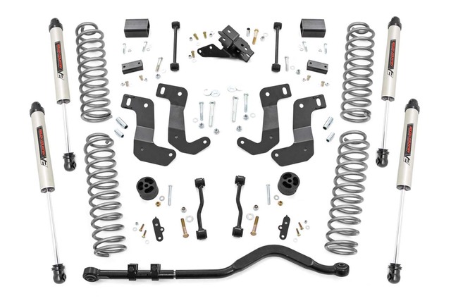 66870 - 3.5 Inch Lift Kit | C/A Drop | Stage 1 | V2 | Fits Jeep ...