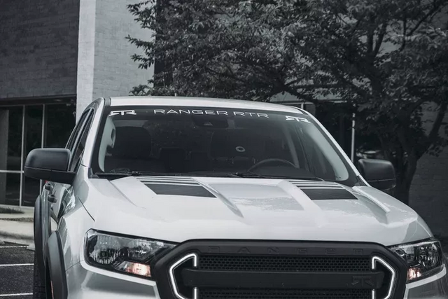 1992-3204-01 - 2019-2023 Ranger RTR Windshield Banner | The Truck Lot ...