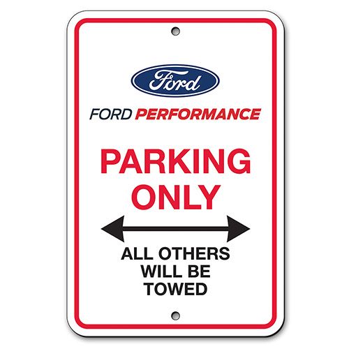 M-1827-PARK - Ford Performance Parking Only Sign | The Truck Lot