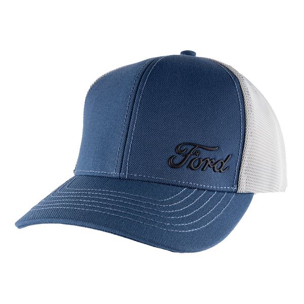 FD201122 - Ford Script Textured Snapback Hat | The Truck Lot
