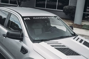 1992-3204-01 - 2019-2023 Ranger RTR Windshield Banner | The Truck Lot ...