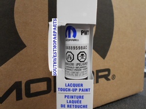 2005-2024 Mopar Touch-Up Paint Pen - Bright White C/C (PW7) 68626445AA ...