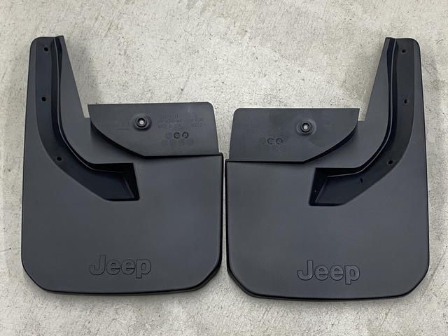 2018-2025 Jeep Wrangler Splash Guards, Rear 82215333ab | Mopar Parts ...