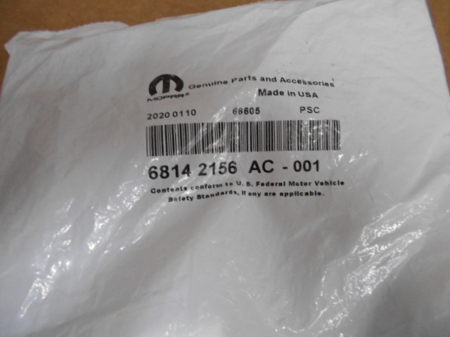 2001-2008 Mopar 68142156AC OEM Electrical Relay WIRING KIT. 68142156ac ...