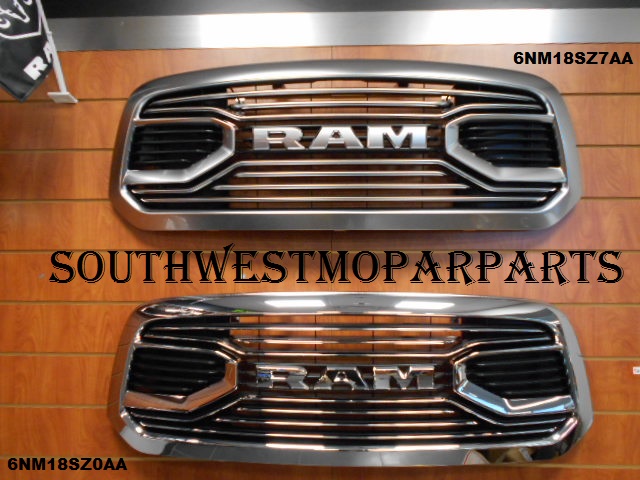 2015-2021 Ram 2013-20 Dodge Ram 1500 Chrome Grille "ram" Letters Oem ...