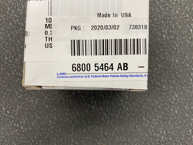 2007-2025 Mopar Thermostat 68534176aa | Mopar Parts Unlimited