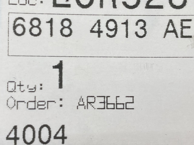 2014-2018 Ram 2014-18 Dodge Ram 6.4l Coolant Bottle To Radiator Hose ...