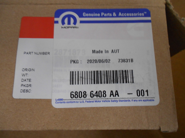 2011-2012 Ram 3500 68086408AA 2011-12 DODGE RAM 4500 5500 Diesel ...