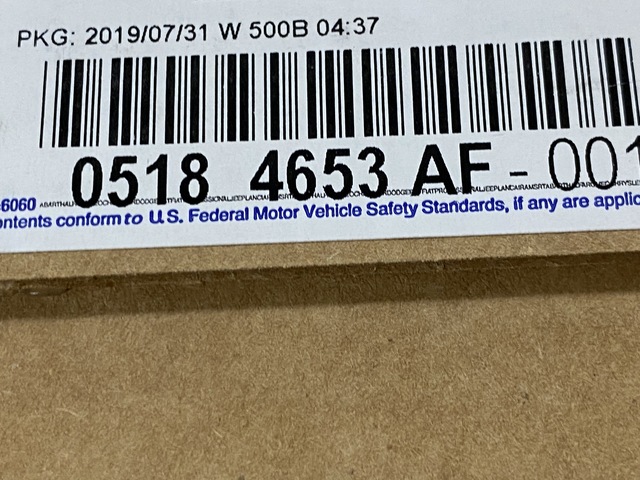5184653AF - 5184653af Oem 2013-21 Dodge Ram 3.6l Coolant Crossover ...