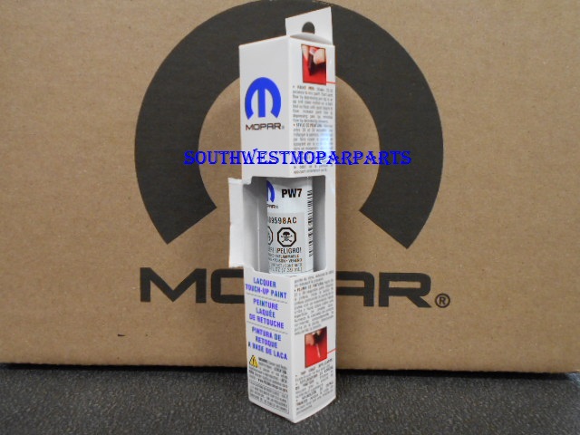 2005-2024 Mopar Touch-Up Paint Pen - Bright White C/C (PW7) 68626445AA ...