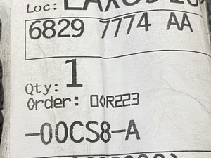 2013-2018 Ram 2013-18 RAM 2500 3500 6.7 DIESEL Heater Return Hose OEM ...