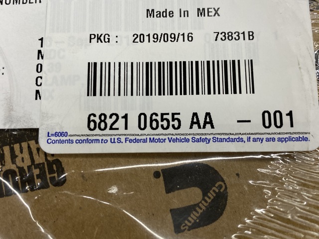 2007-2018 Mopar 2013-18 RAM 2500 3500 6.7 TURBO Clamp OEM# 68210655AA ...