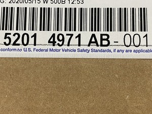 2014-2019 Ram 52014971AB OEM 2014-19 DODGE RAM 1500 3.0L Coolant 3 Way ...