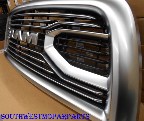 6NE51SZ7AB - 2013-18 Dodge Ram 2500 3500 Platinum Stainless Ram Front ...