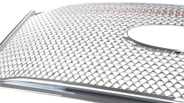 Chrome Grille Mesh Sheets
