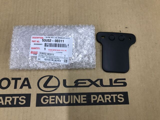 53852-0E011 - Fender Liner Pad 2004-2009 Lexus | Lexus Parts Outlet