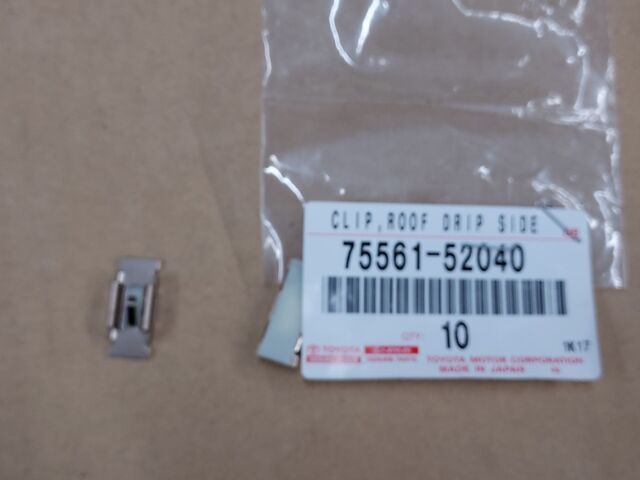75561-52040 - Roof Drip Molding Clip 2006-2018 Lexus | Lexus Parts Outlet