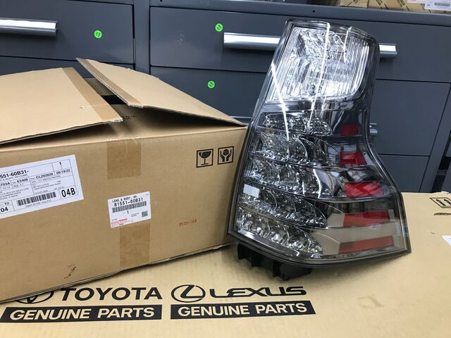 81551-60B31 - Tail Lamp 2014-2023 Lexus GX460 | Lexus Parts Outlet