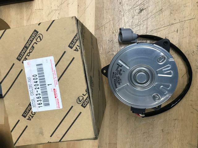 16363-20400 - Fan Motor 2006-2008 Lexus RX400h | Lexus Parts Outlet