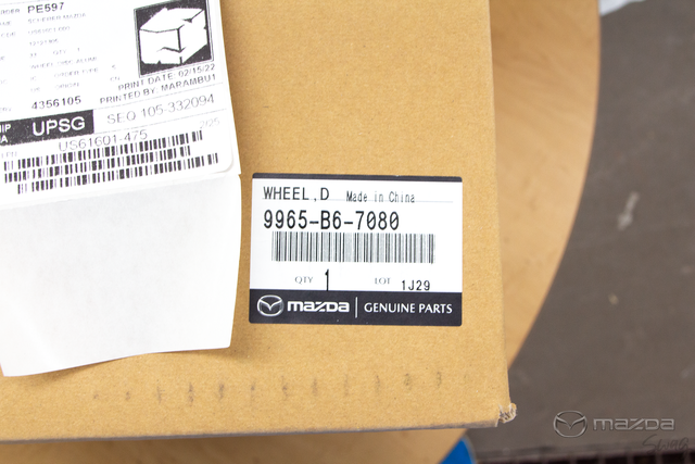 9965-B6-7080 - Wheel, Alloy - 2020-2024 Mazda 3 | Mazda Swag