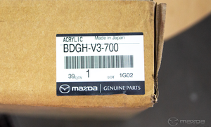 BDGH-V3-700 - 2019-2023 Mazda3 Sedan Side Window Deflectors (Set of 4 ...