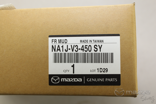 NA1J-V3-450-SY - Splash Guards, Front - 2016-2020 Mazda MX-5 Miata ...