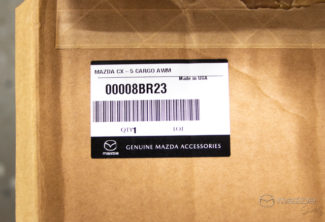 00008BR23 - 2017-2021 Mazda CX-5 Rear All Weather / Season Cargo Area ...