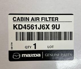 KD4561J6X9U - Genuine OEM Mazda3 Mazda6 CX-5 Cabin Air Filter - Mazda Swag